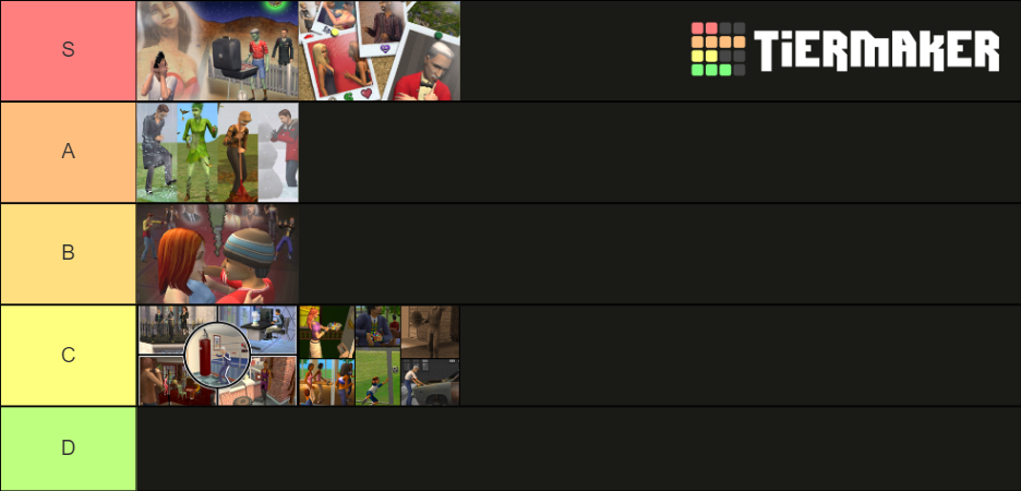 The Sims 2 Neighborhoods Tier List (Community Rankings) - TierMaker