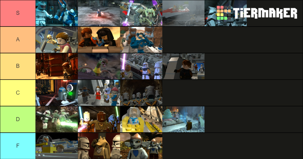 Lego star wars the clone wars levels Tier List (Community Rankings ...