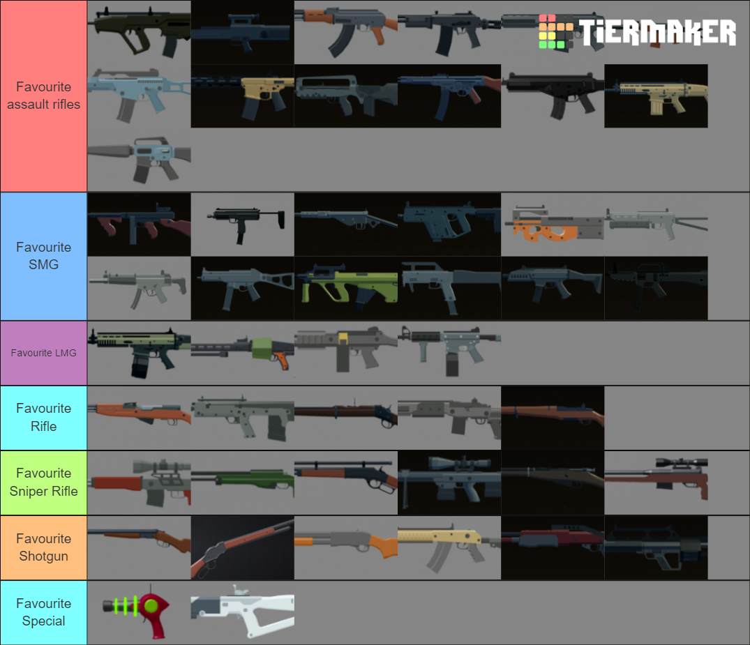 Bad Business All Weapons (June 2020) Tier List (Community Rankings ...