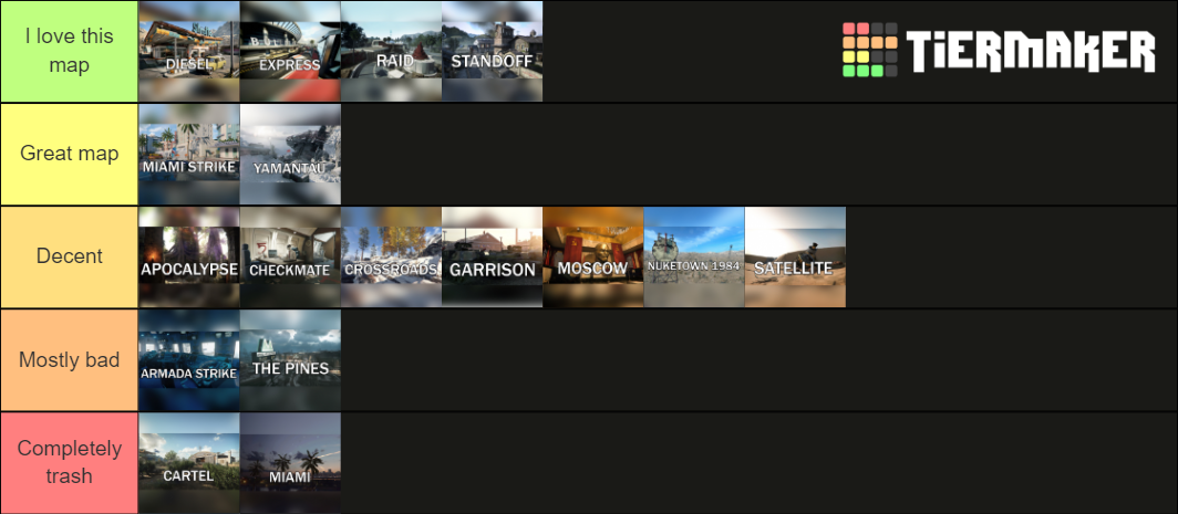 Cold War 6v6 Multiplayer Maps Season 3 APRIL 2021 Tier List (Community ...