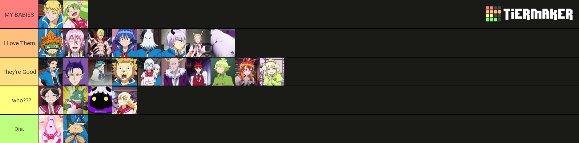 Mairimashita! Iruma-kun Tier List (Community Rankings) - TierMaker