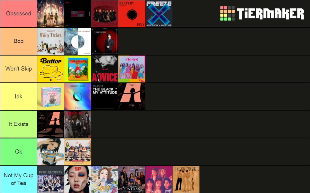 Kpop Songs of the Month May 2021 Tier List (Community Rankings) - TierMaker