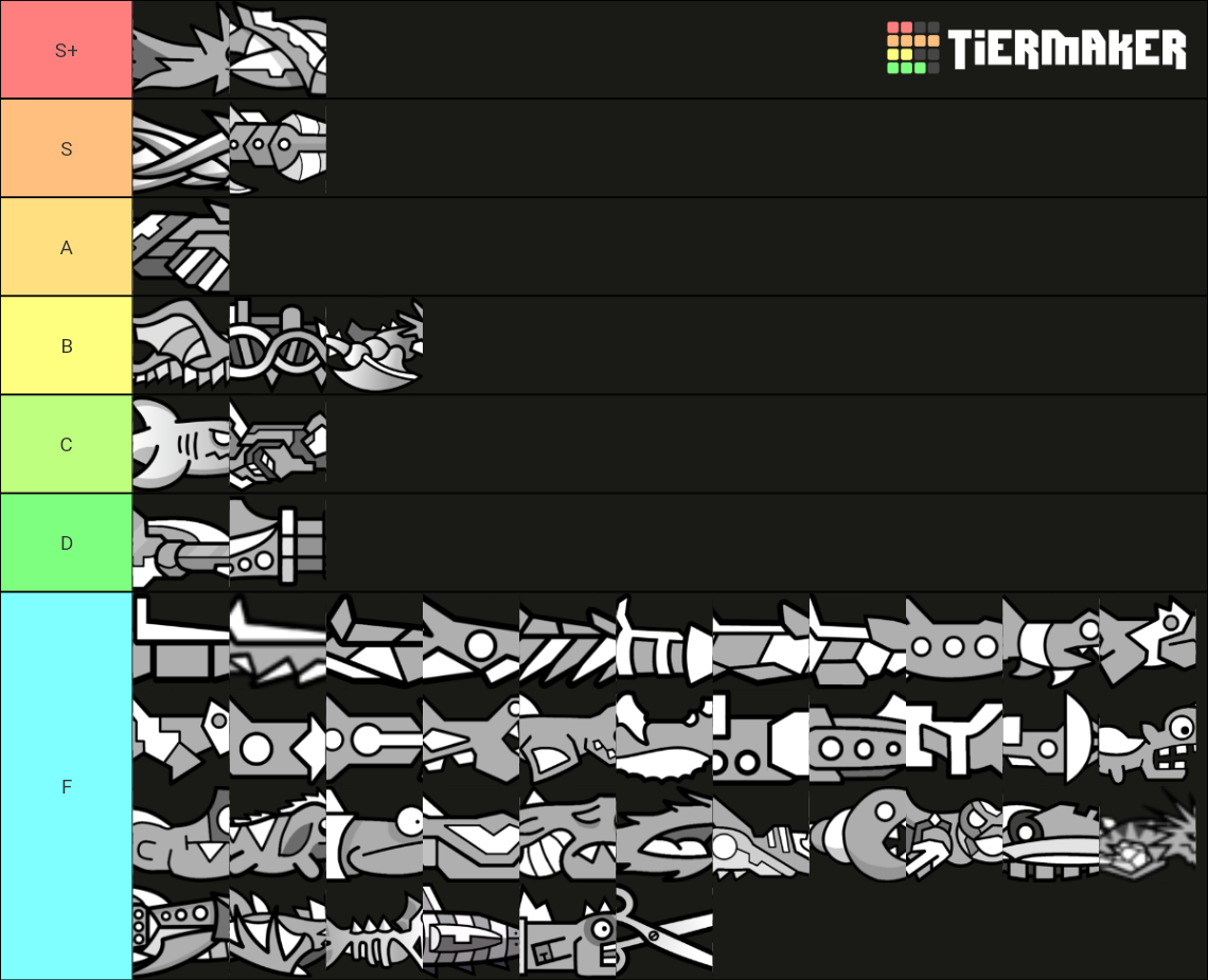 Geometry Dash ships Tier List (Community Rankings) - TierMaker