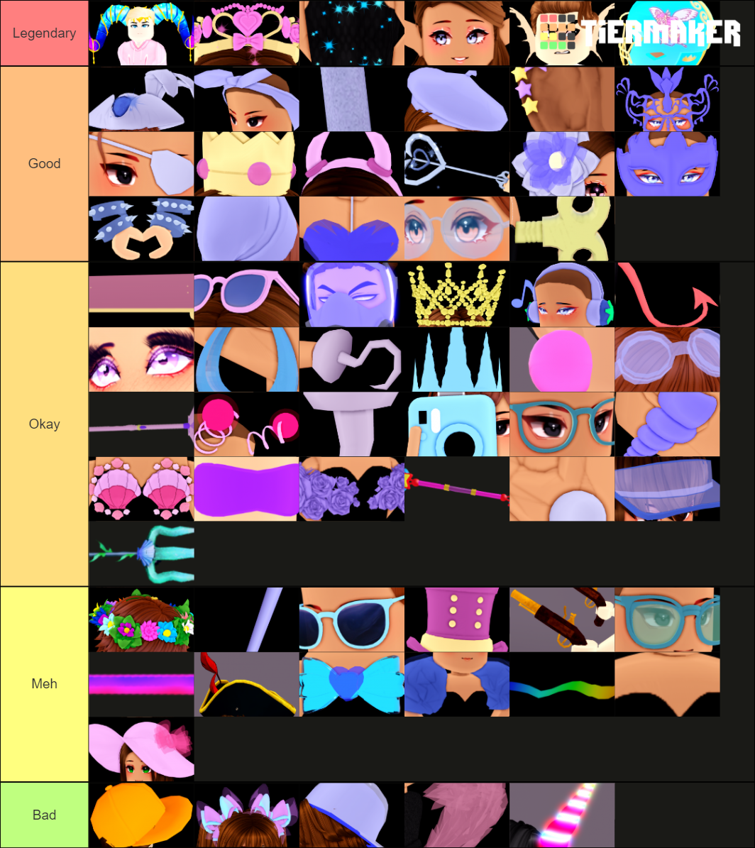Royale High Wheel Accessory ! [April 2021] Tier List (Community ...