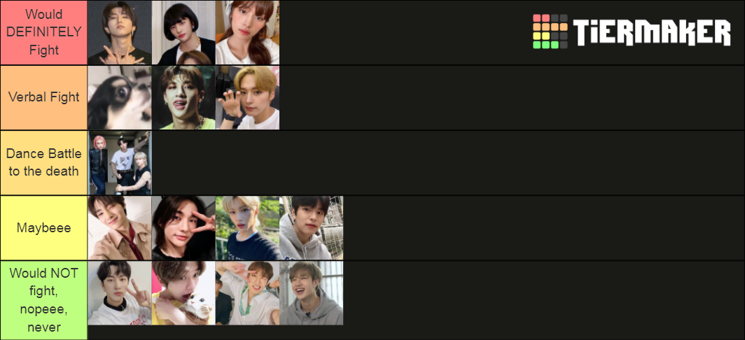 SKZ fight-CODE Tier List (Community Rankings) - TierMaker