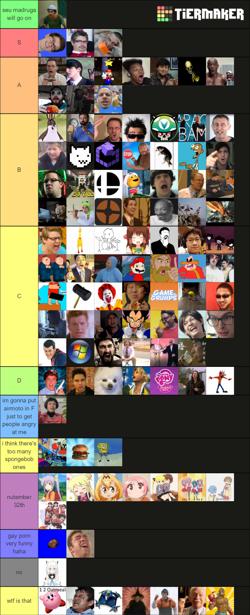YTPMV Sources (Large version) 1.2 Tier List (Community Rankings ...