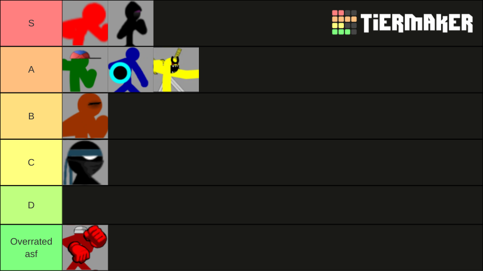 Combat Tournament Legends Tier List (Community Rankings) - TierMaker