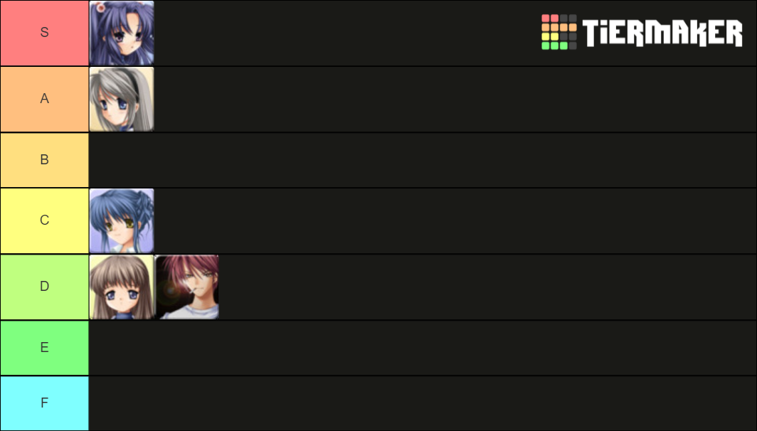 Clannad Routes Tier List (Community Rankings) - TierMaker
