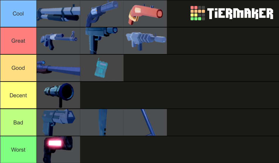Jailbreak Weapons Maker February 2021 Tier List (Community Rankings ...
