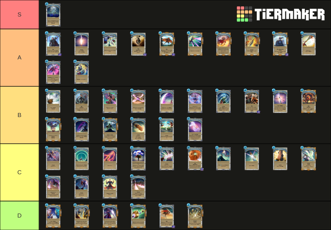Roguebook All Cards Tier List (Community Rankings) - TierMaker