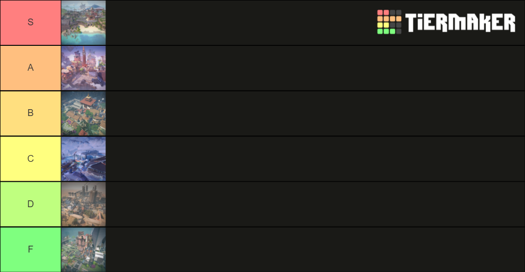 VALORANT Maps (August 2021) Tier List (Community Rankings) - TierMaker