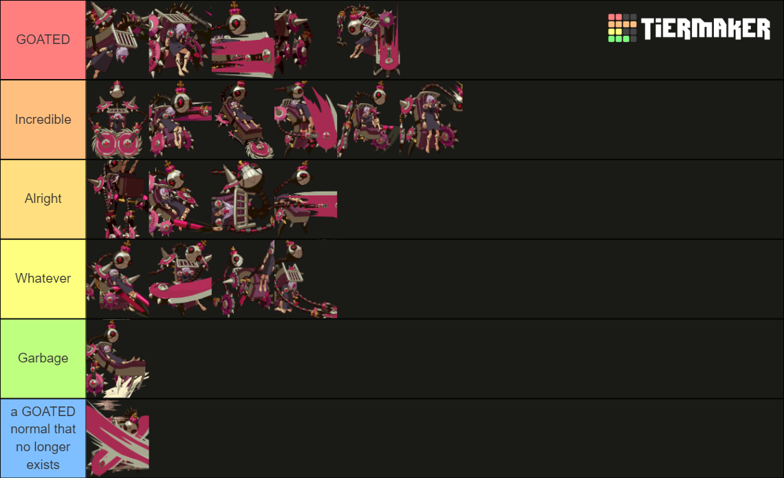 Bedman Normals Tier List (Community Rankings) - TierMaker