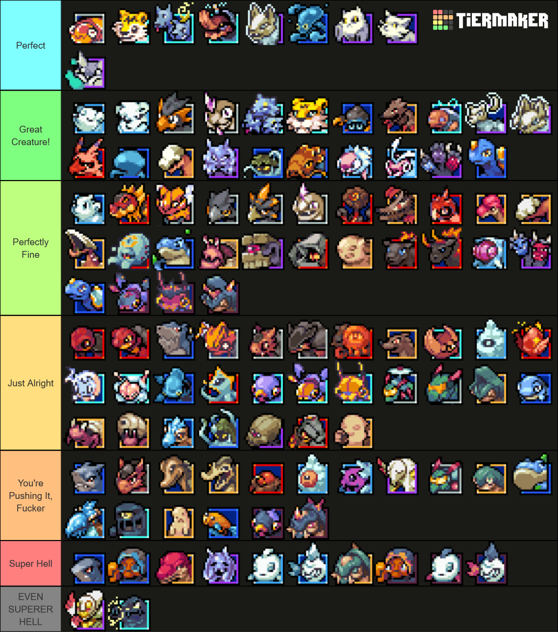 All Coromon Tier List (Community Rankings) - TierMaker