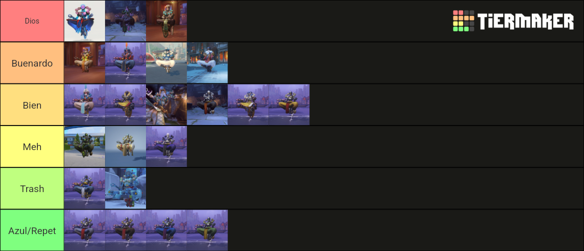 Zenyatta Overwatch skins (August 2022) Tier List (Community Rankings ...