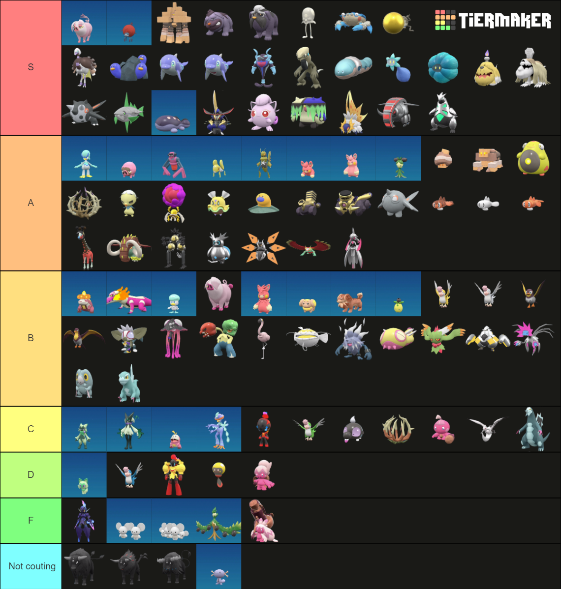 Shiny Pokemon Gen 9 Tier List (Community Rankings) - TierMaker