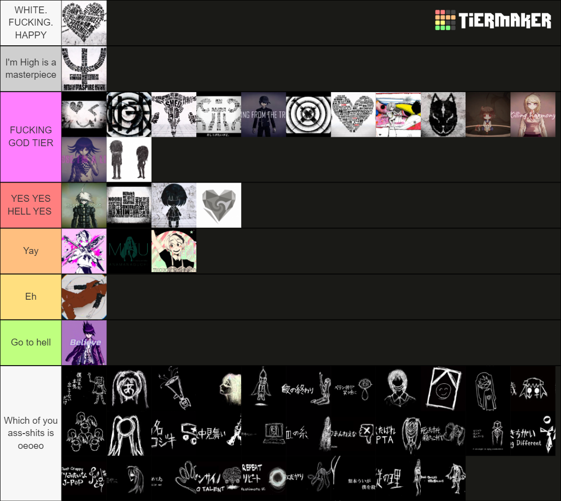 VOCALOID SONGS Tier List (Community Rankings) - TierMaker