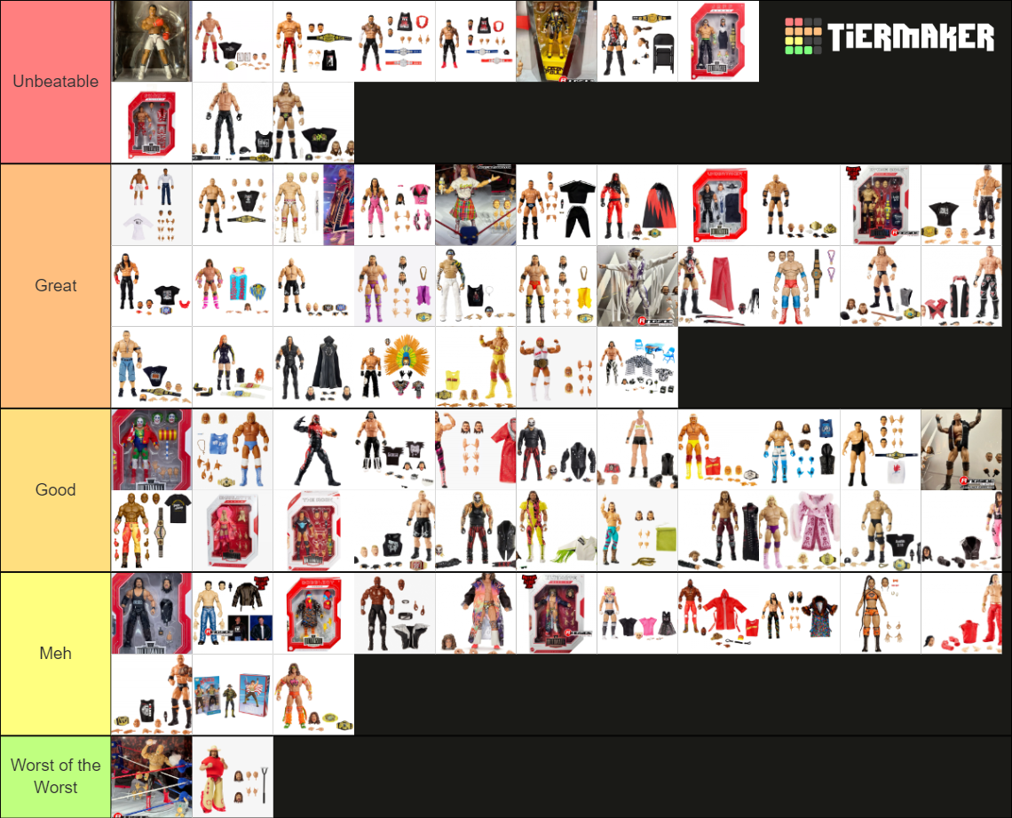 ultimate edition figures ranked Tier List (Community Rankings) - TierMaker