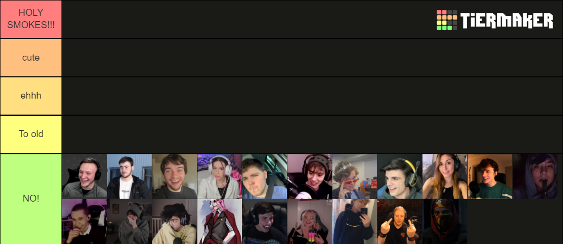 Hottest dsmp member Tier List (Community Rankings) - TierMaker