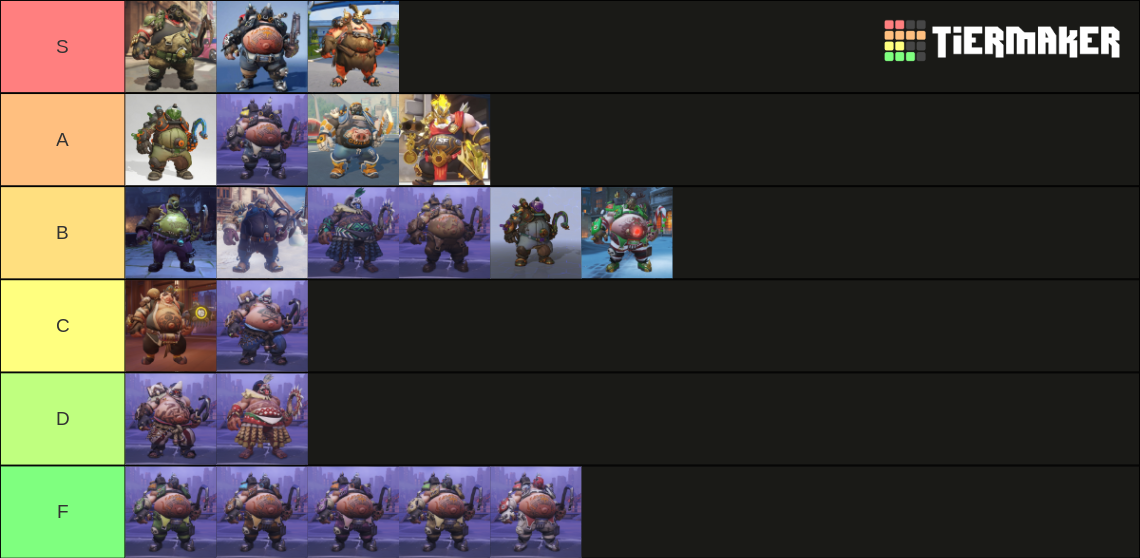 Roadhog Overwatch Skins (September 2022) Tier List (Community Rankings ...