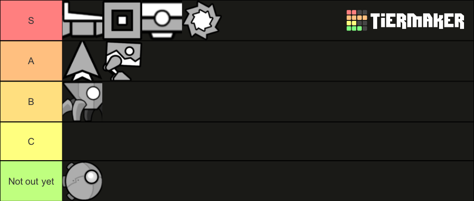 Geometry Dash Gamemode Tier List (Community Rankings) - TierMaker