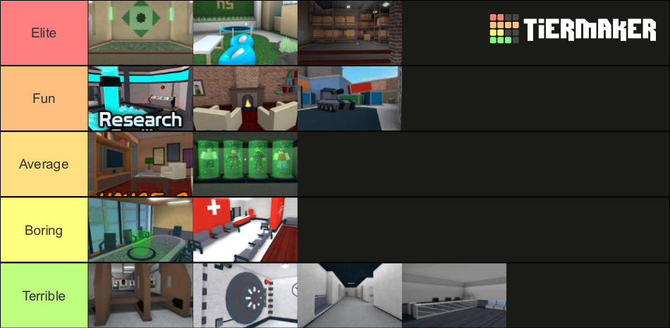 Murder Mystery 2 Maps! Tier List (Community Rankings) - TierMaker