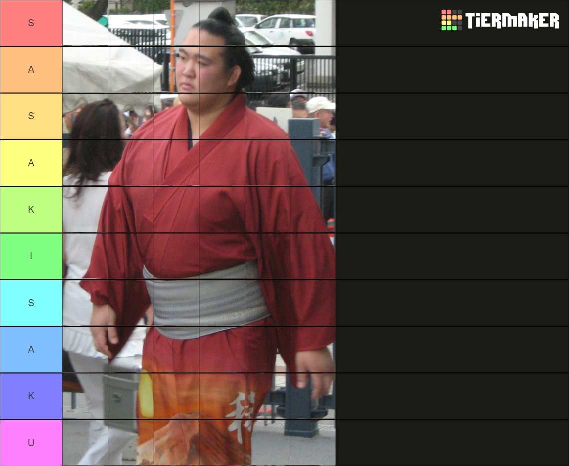 Sasaki Saku (Sumo Wrestler) Tier List (Community Rankings) - TierMaker