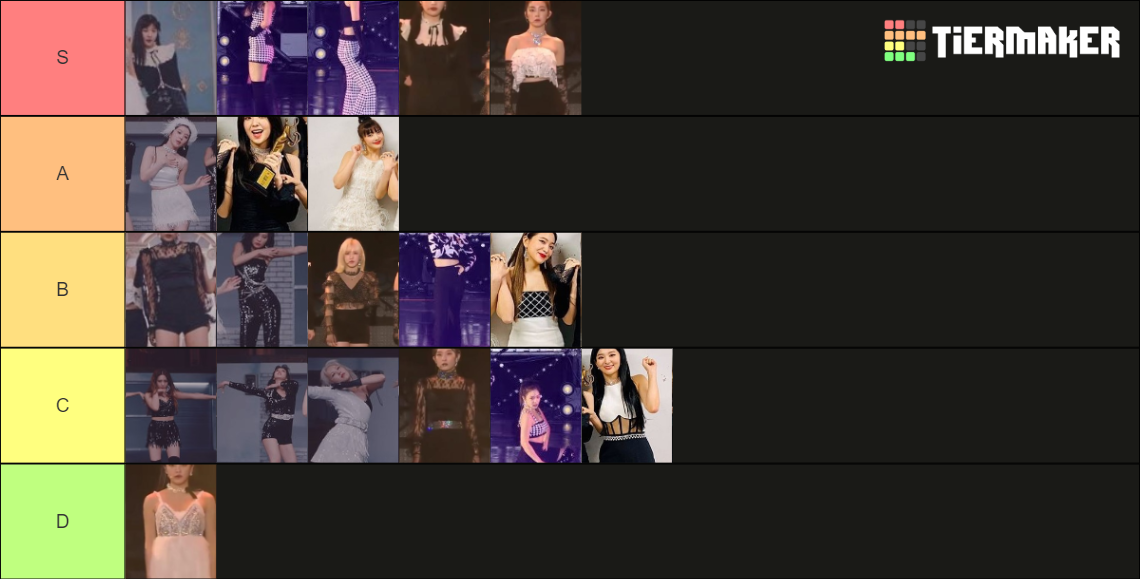 Red Velvet Psycho Outfits Tier List (Community Rankings) - TierMaker