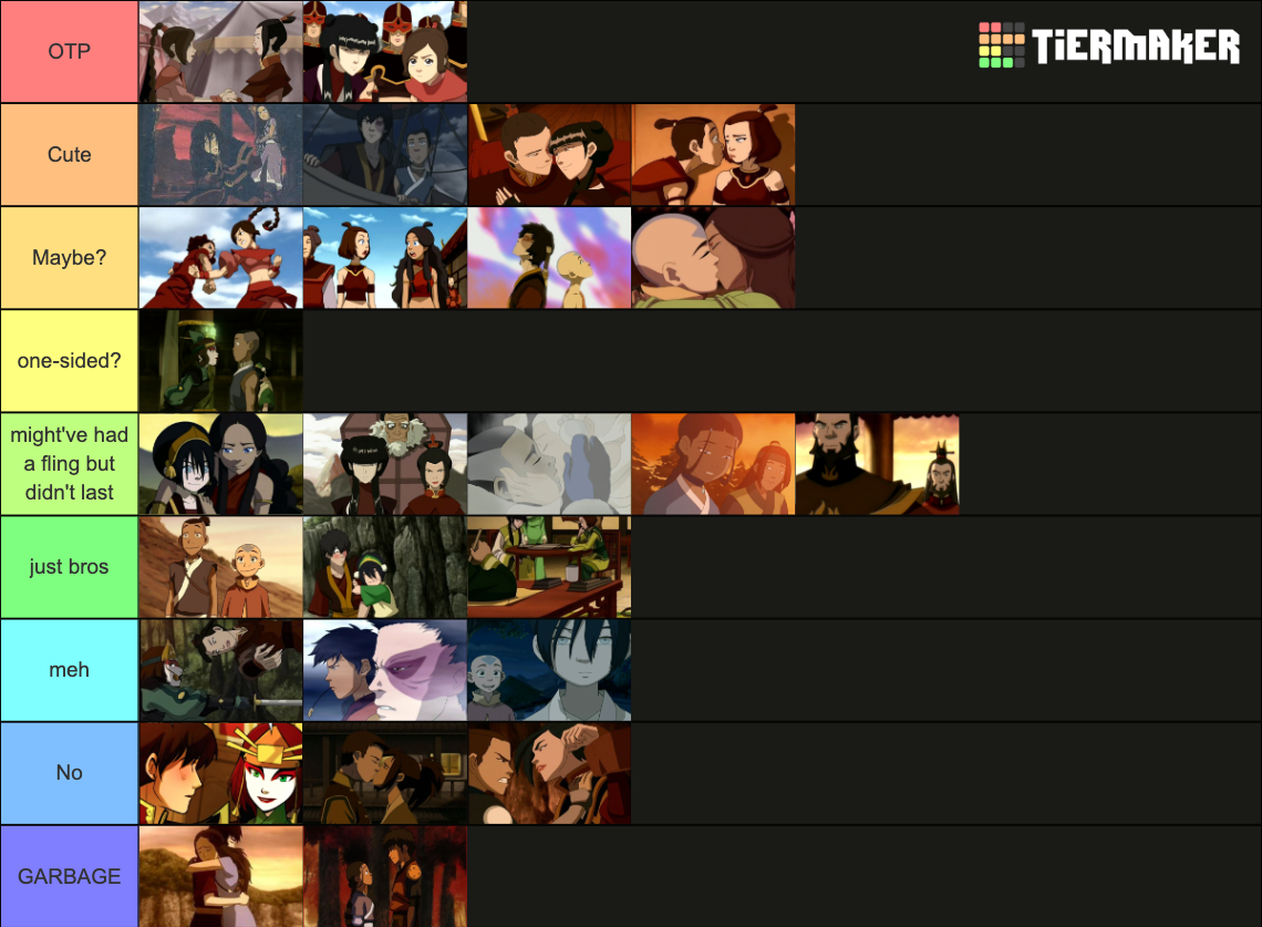 Atla ships Tier List (Community Rankings) - TierMaker