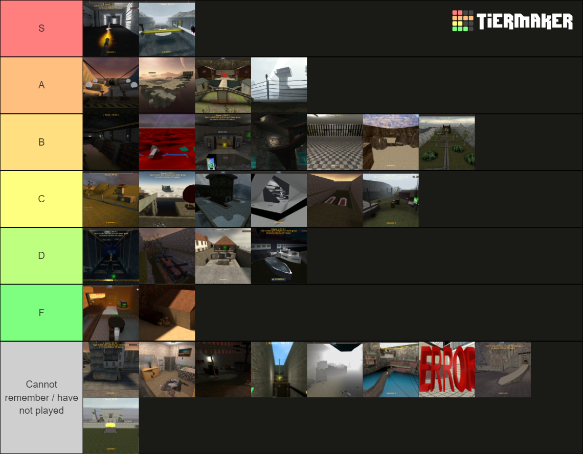 TF2 ZE Maps 2 Tier List (Community Rankings) - TierMaker
