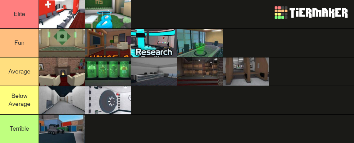 Murder Mystery 2 Maps! Tier List (Community Rankings) - TierMaker