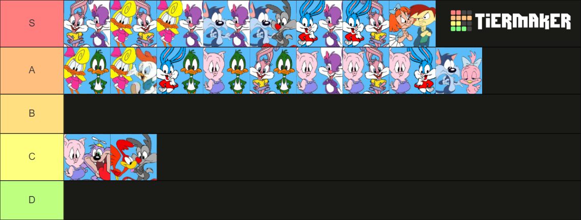 Tiny Toons Ships Tier List (Community Rankings) - TierMaker