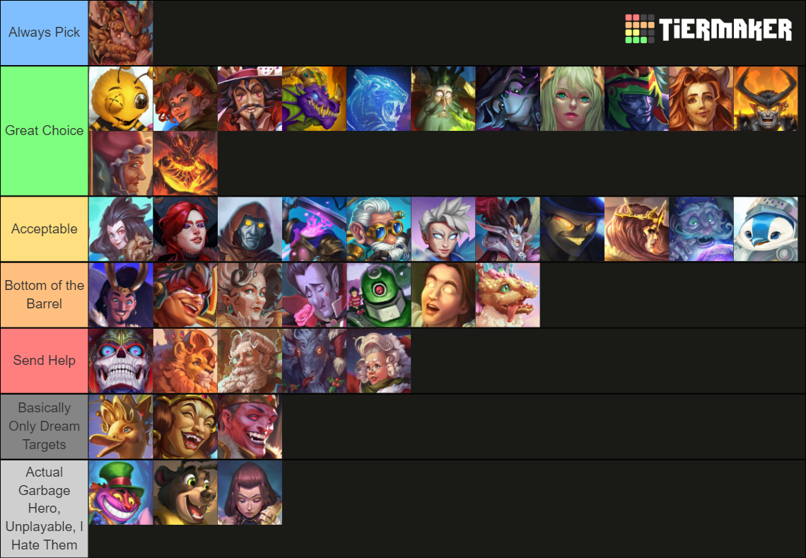 Storybook Brawl Hero patch 72.10 zippee+rumple Tier List (Community ...
