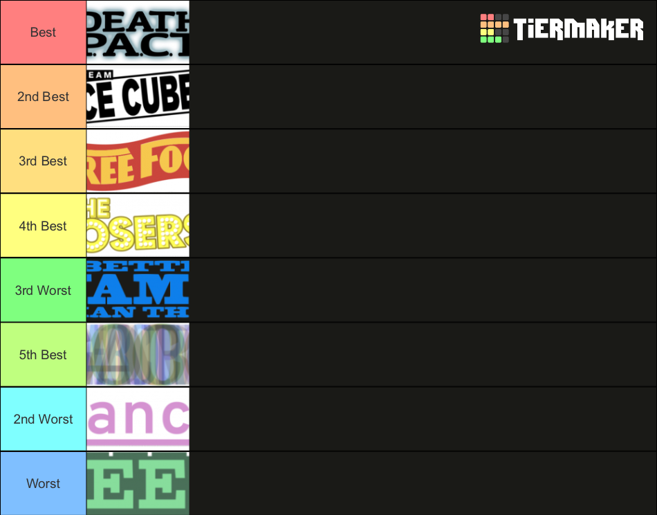 Bfb Teams Tier List Community Rankings Tiermaker