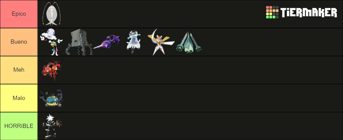 Ultra entes Tier List (Community Rankings) - TierMaker