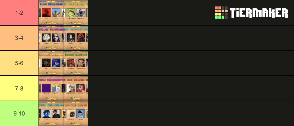 Mcc 26 teams Tier List (Community Rankings) - TierMaker