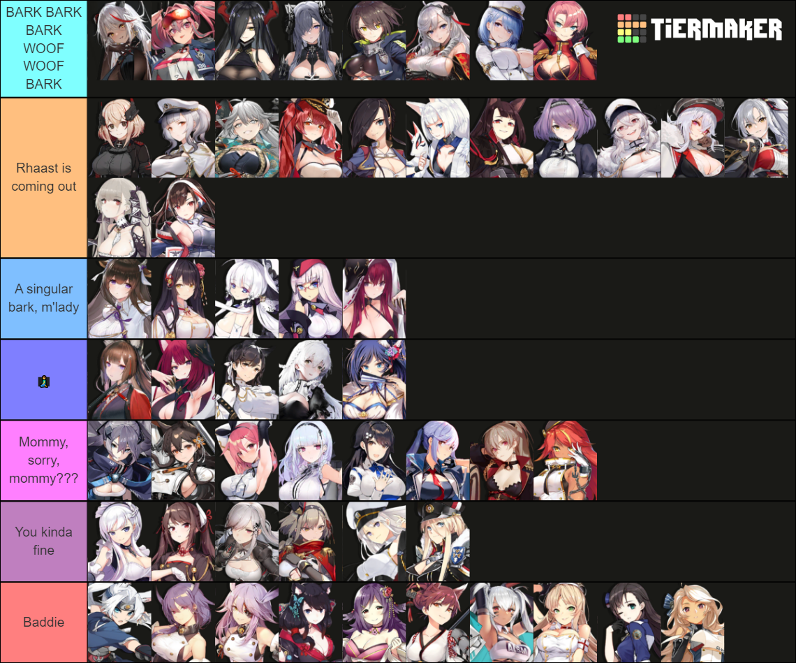 EVERY released Azur Lane ship (800+) Tier List (Community Rankings) - TierMaker
