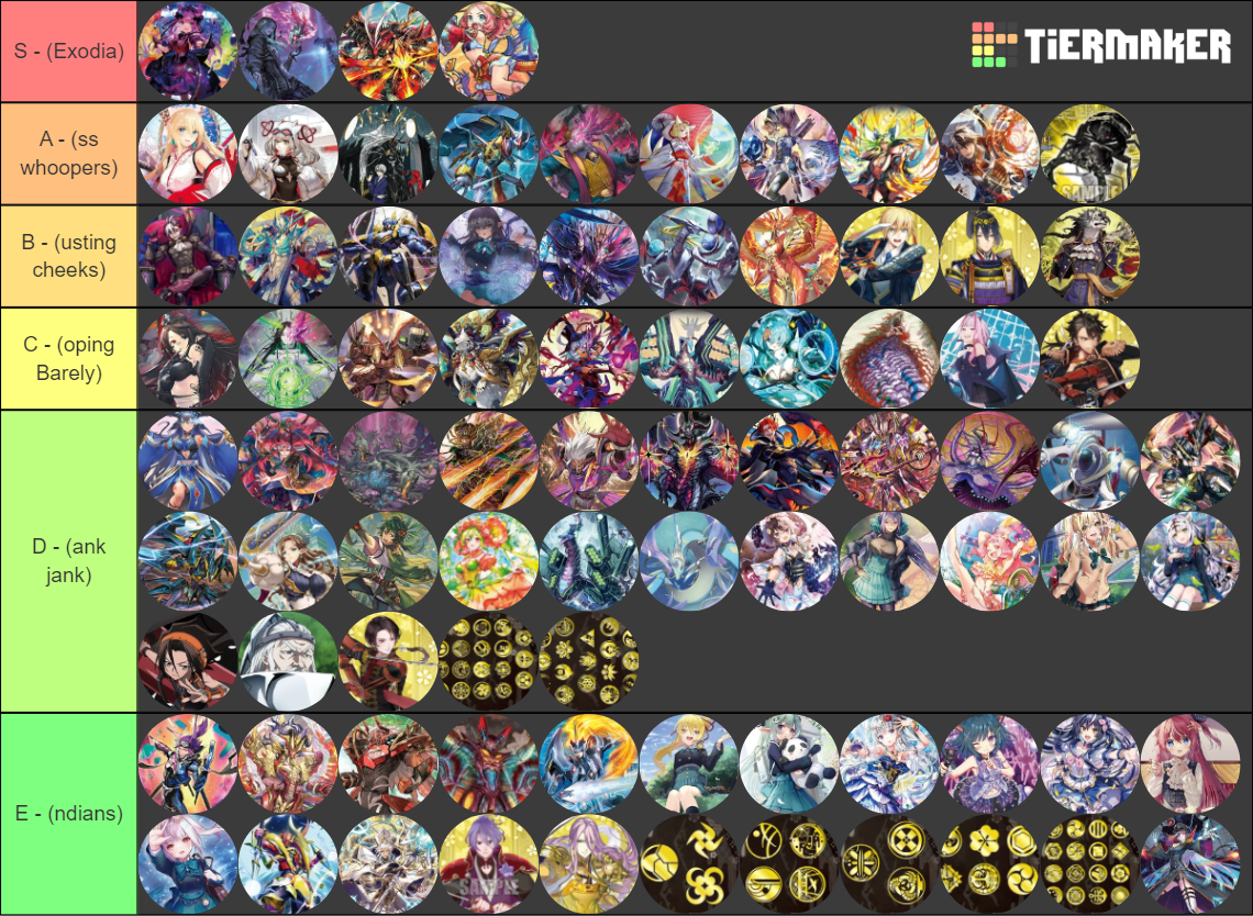 D-BT13 + LBT04 Cardfight Vanguard Meta Analysis Tier List (Community Rankings) - TierMaker