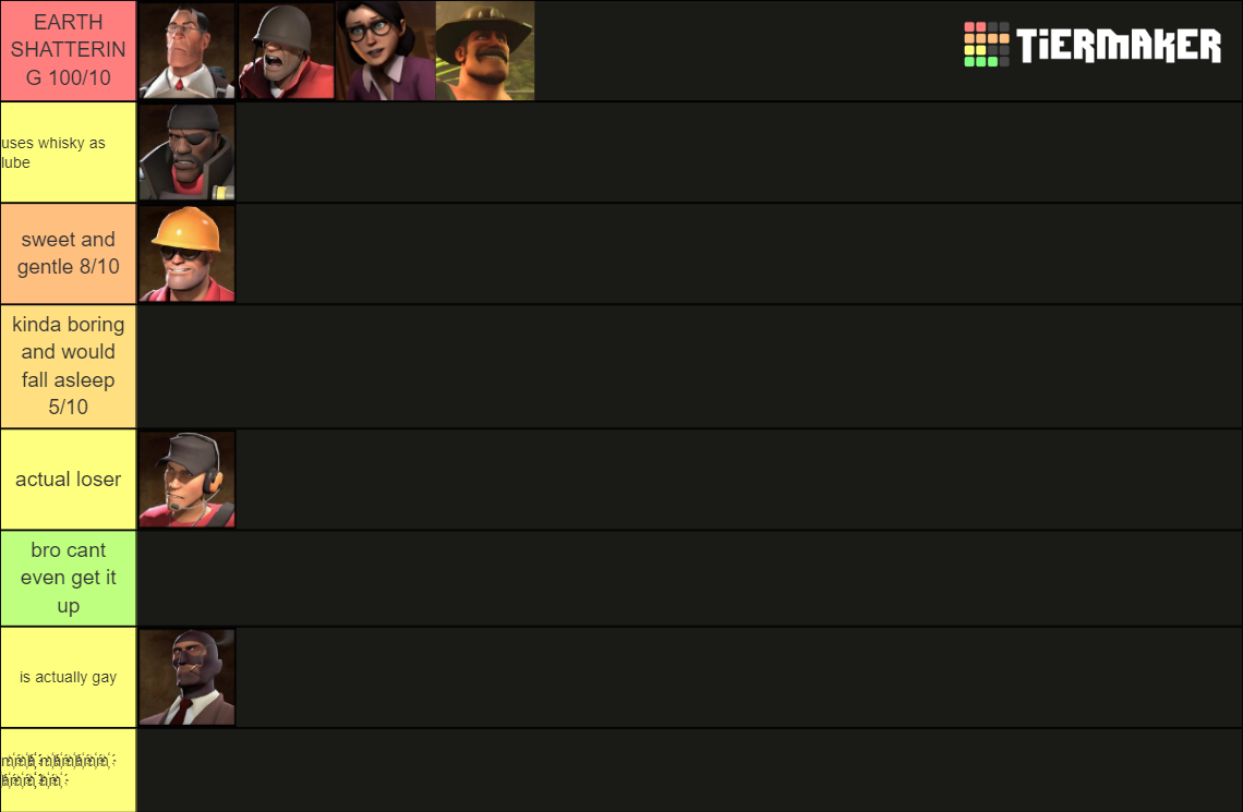 tf2 tier sfsfs Tier List (Community Rankings) - TierMaker