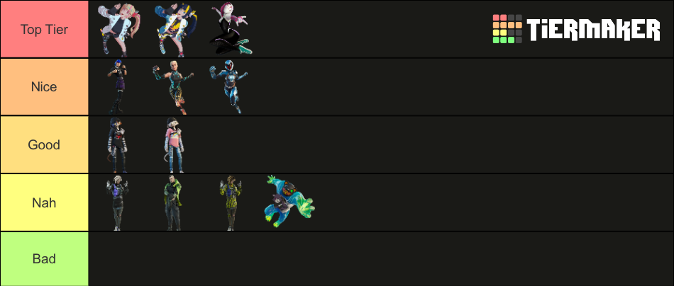 Fortnite Chapter 3 Season 4 Paradise BP Skin Tier List (Community ...