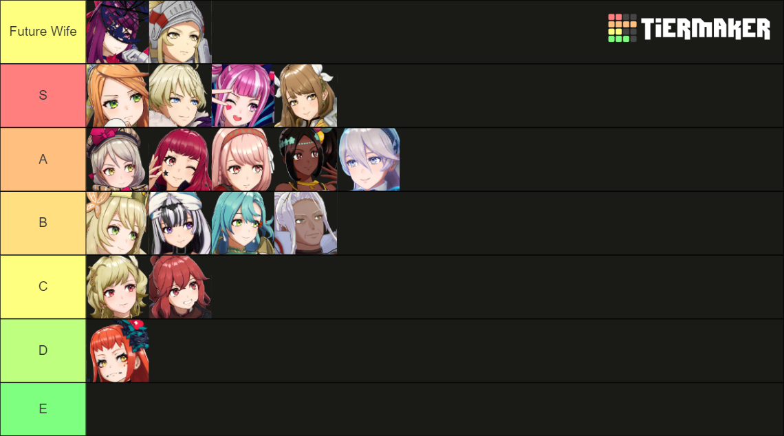 Fire Emblem Engage characters Tier List (Community Rankings) - TierMaker