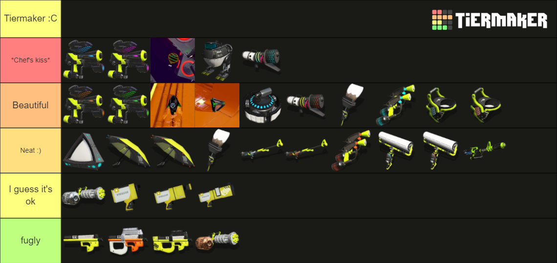 Hero Mode weapons tierlist Tier List (Community Rankings) - TierMaker