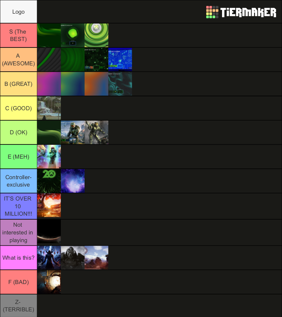 Backgrounds Part 10 (Sorry for the second failure) Tier List (Community ...