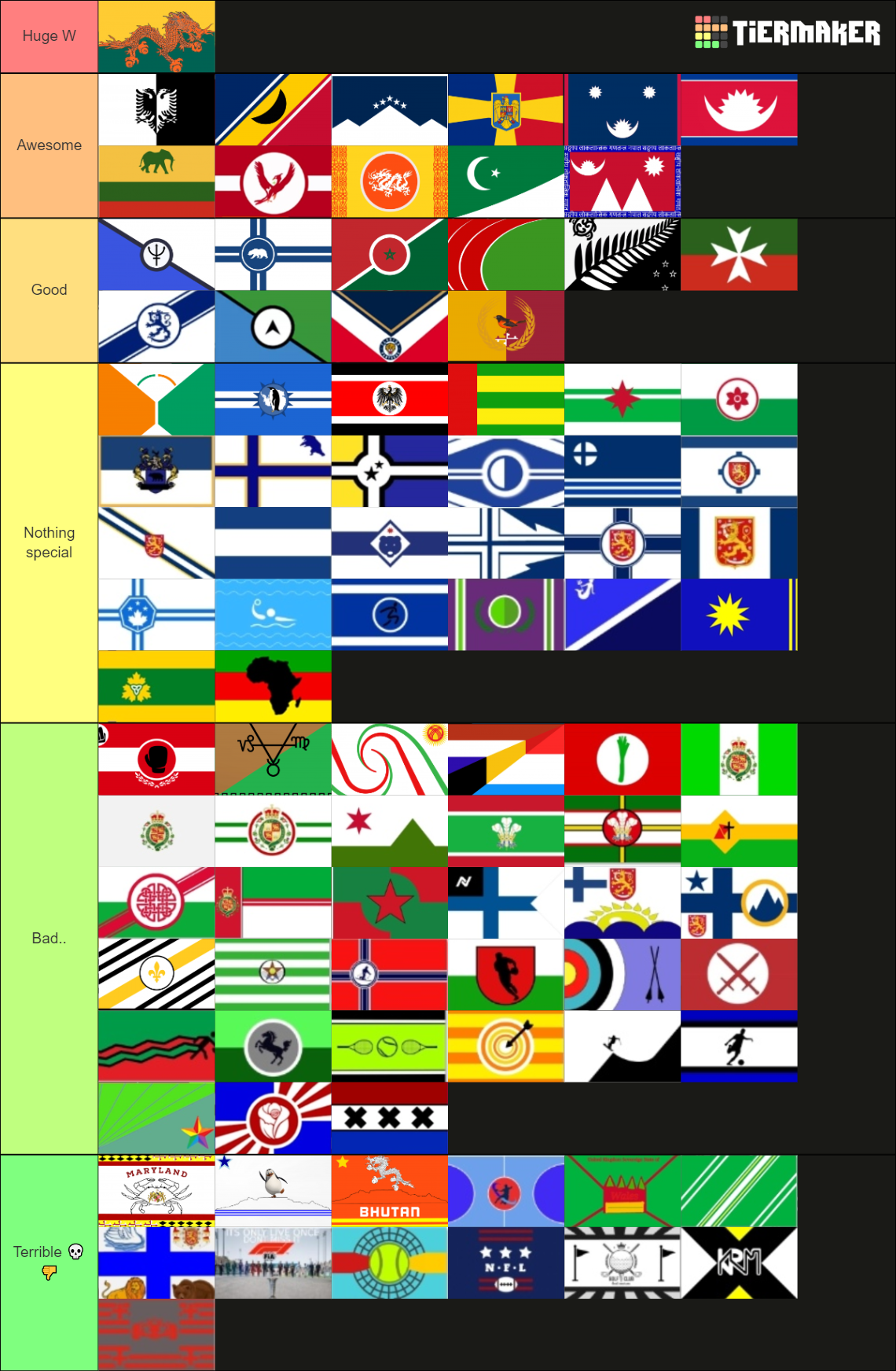 Vexilolosquad all flag competition entries ever Tier List (Community ...