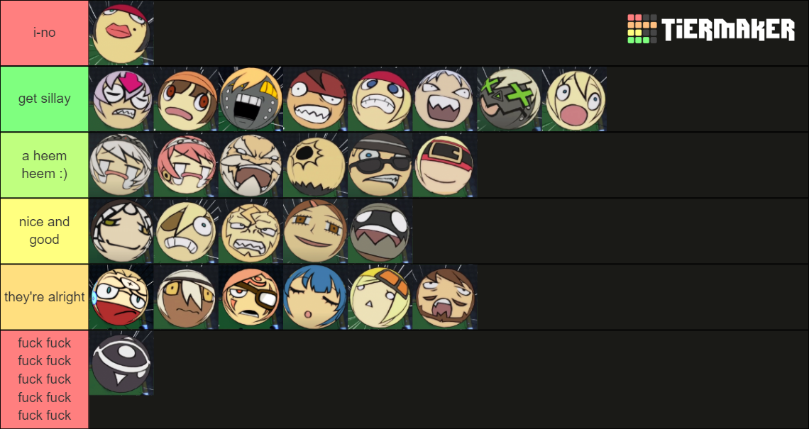 xrd giga machina system balls Tier List (Community Rankings) - TierMaker