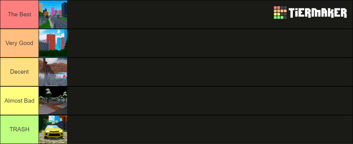 All Prison Adventure Maps. Tier List (Community Rankings) - TierMaker