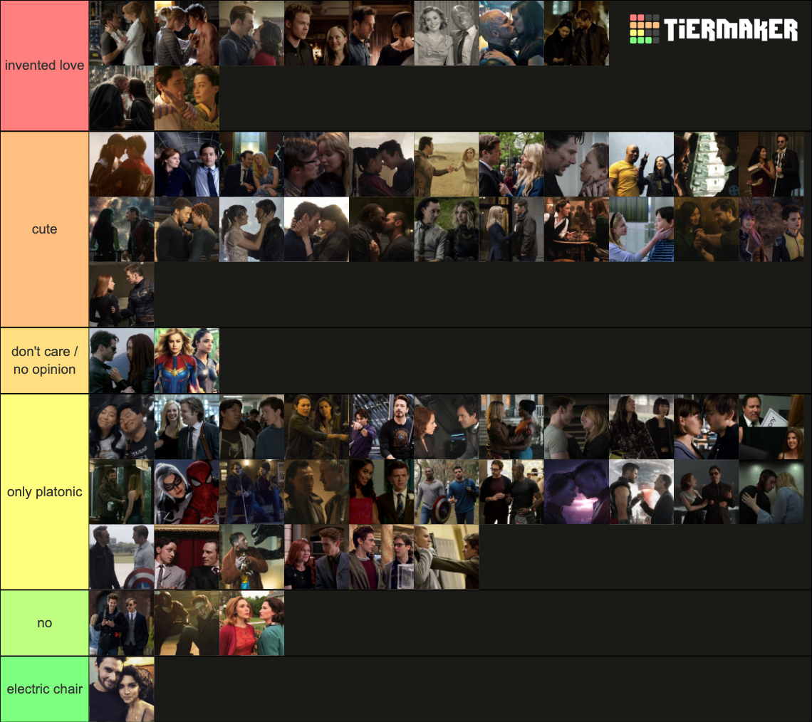 marvel ships (nmcu, xmcu/x-men, mcu) Tier List (Community Rankings ...