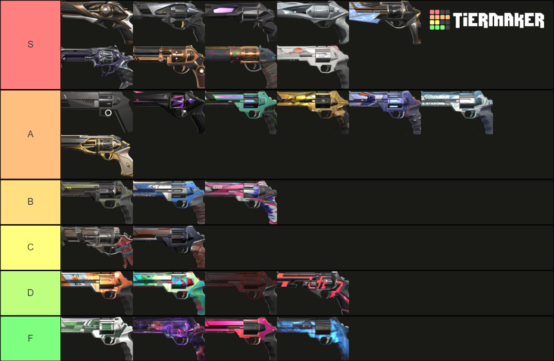 Valorant Sheriff Skins (October 2022) Tier List (Community Rankings ...