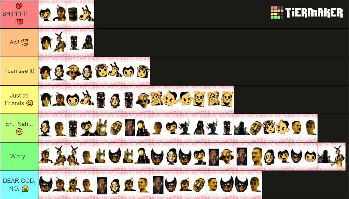 BATIM(+Dark Revival) Ship Tier List (Community Rankings) - TierMaker