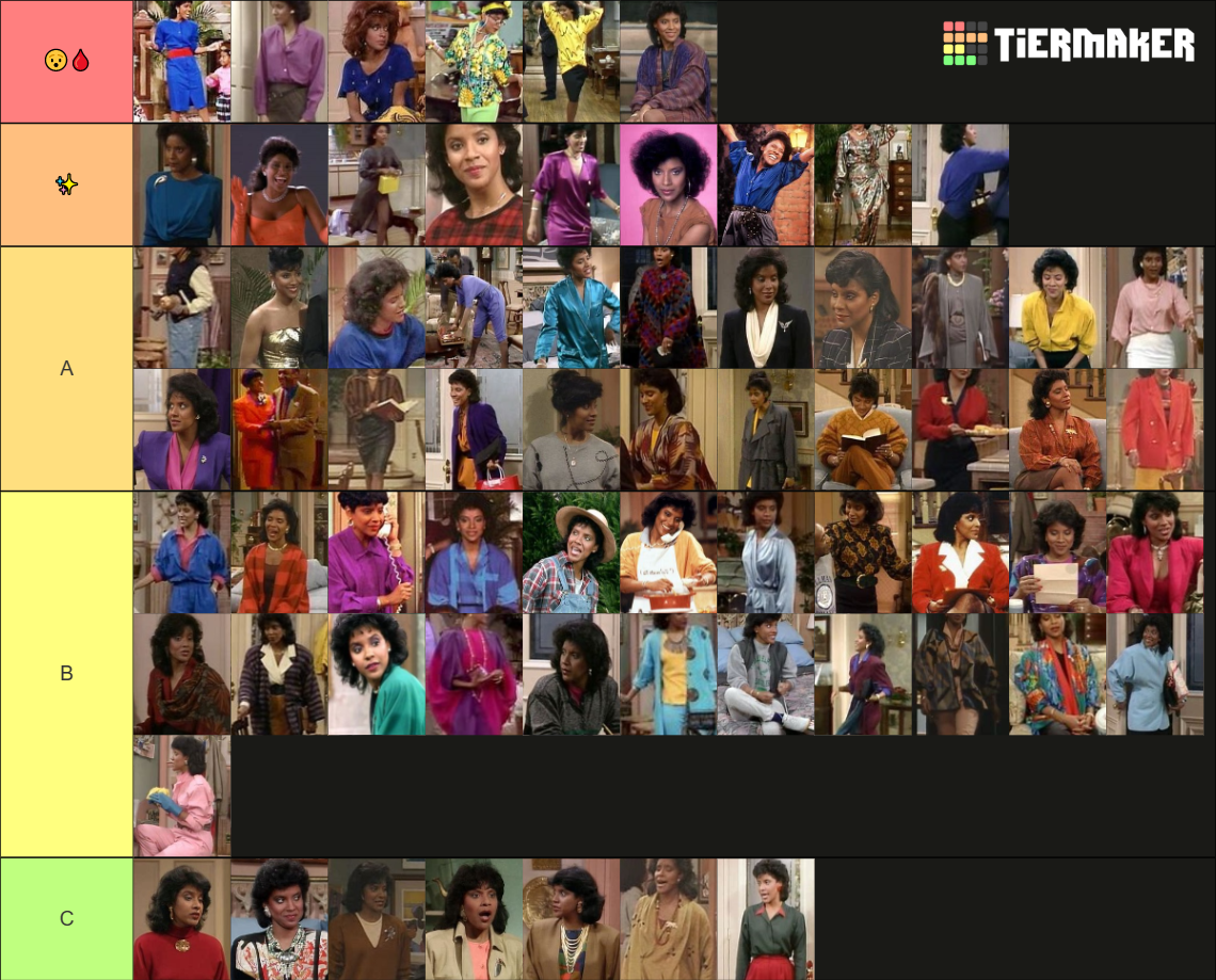 Claire Huxtable Outfits (The Cosby Show) Tier List (Community Rankings ...