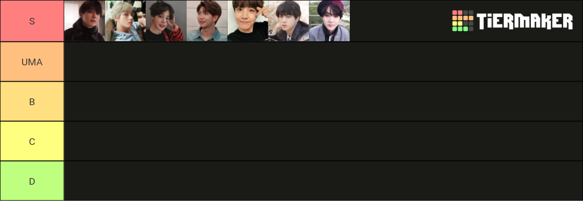 BTS Tier List (Community Rankings) - TierMaker